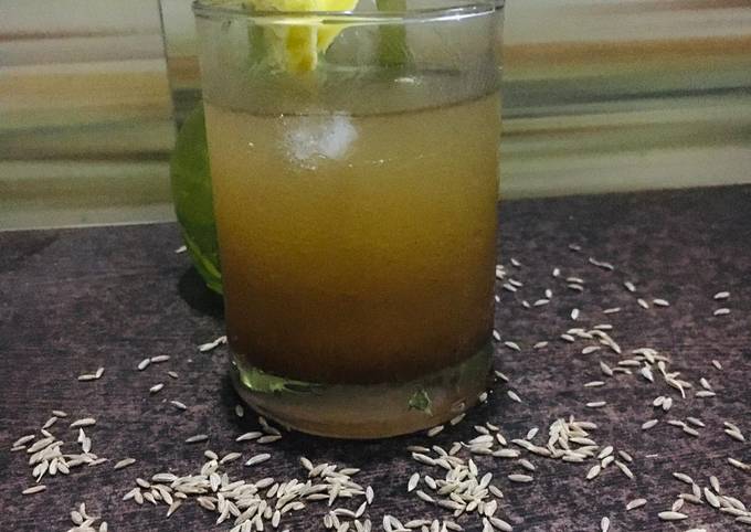 Chilled jeera Pani 🍸🍸 Recipe by Deepika Sharma - Cookpad