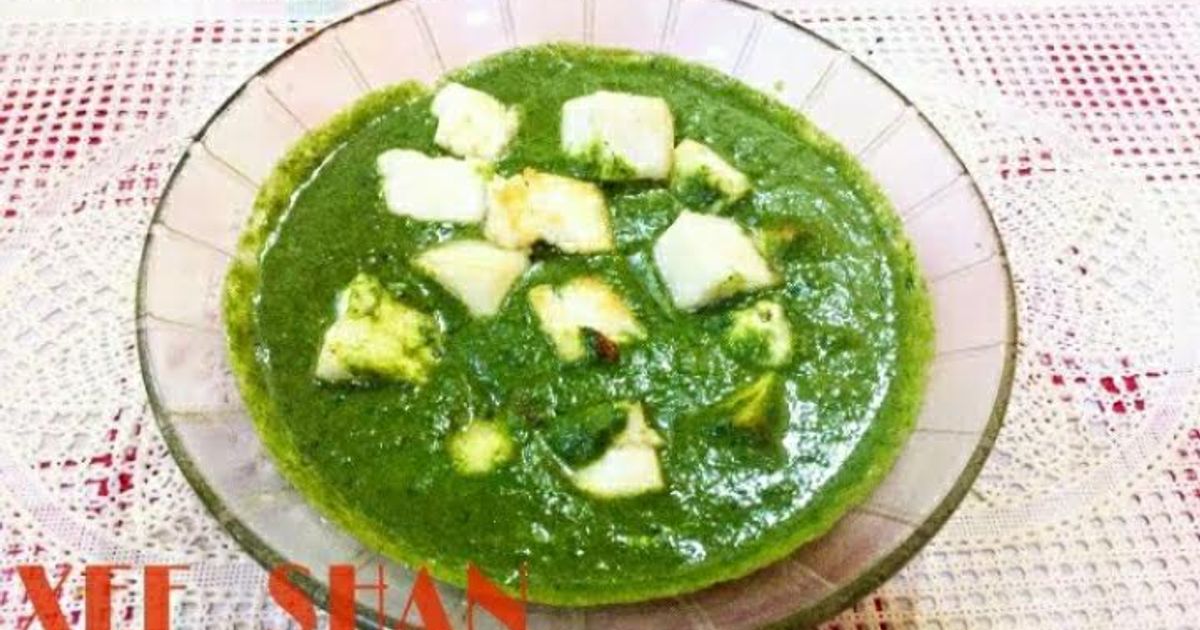 Palak Paneer Recipe by Xee Shan - Cookpad