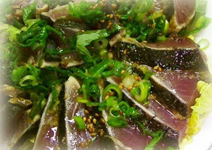 An Elegant Touch to Your Everyday Seared Skipjack Tuna Recipe by ...