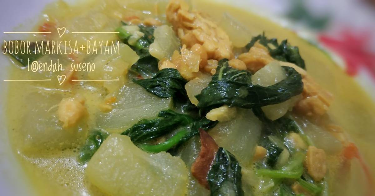 Resep Sayur Bobor Bayam&Manisa |masakan rumahan oleh Endah Suseno - Cookpad