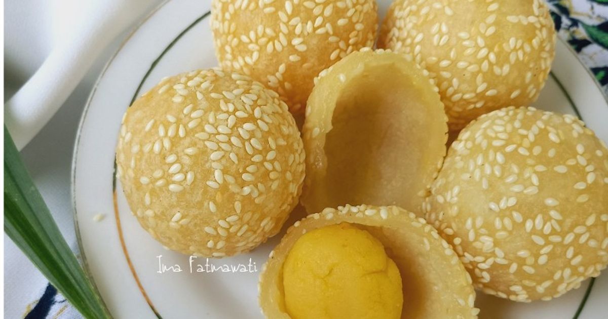 Resep Onde Onde Kacang Hijau Kopong Dan Kokoh oleh Ima Fatmawati - Cookpad