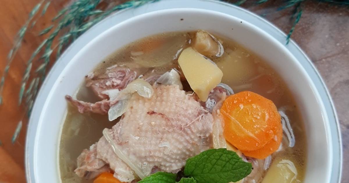 Resep Sup ayam jahe oleh Eka indah winarsih - Cookpad