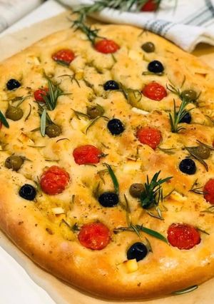 Focaccia Olasz Kenyér | Amal Jurji receptje - Cookpad receptek