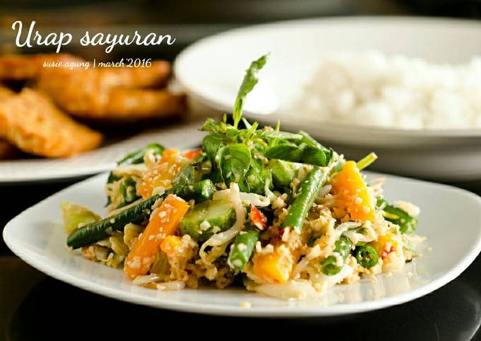 Resep Urap sayuran oleh Susi Agung - Cookpad