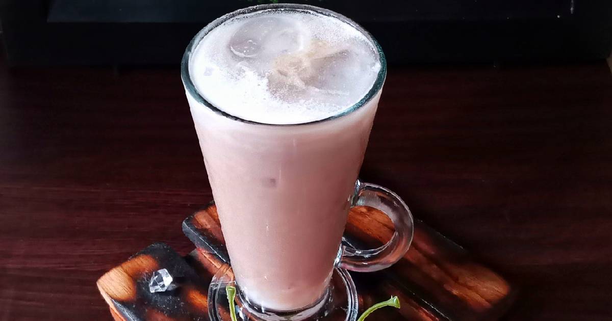 Resep Es Teh Susu Nata De Coco oleh Lia Ariani - Cookpad