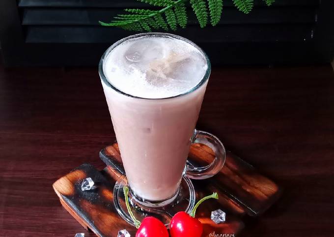 Resep Es Teh Susu Nata De Coco oleh Lia Ariani - Cookpad