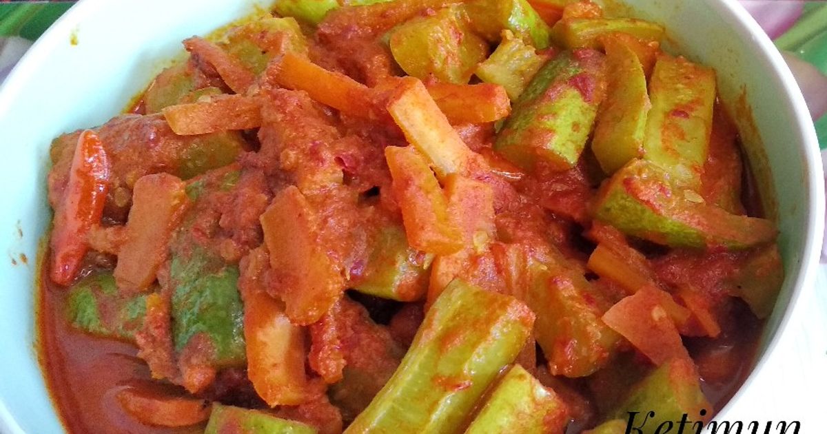 Resep Sayur Ketimun Wortel Masak Merah oleh Windy_Lee - Cookpad