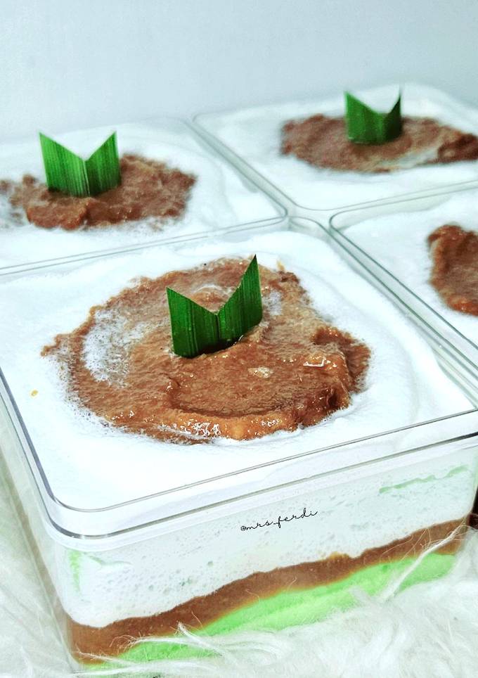 Resep Klepon Dessert box. Simple No Oven oleh Mrs. Ferdi - Cookpad