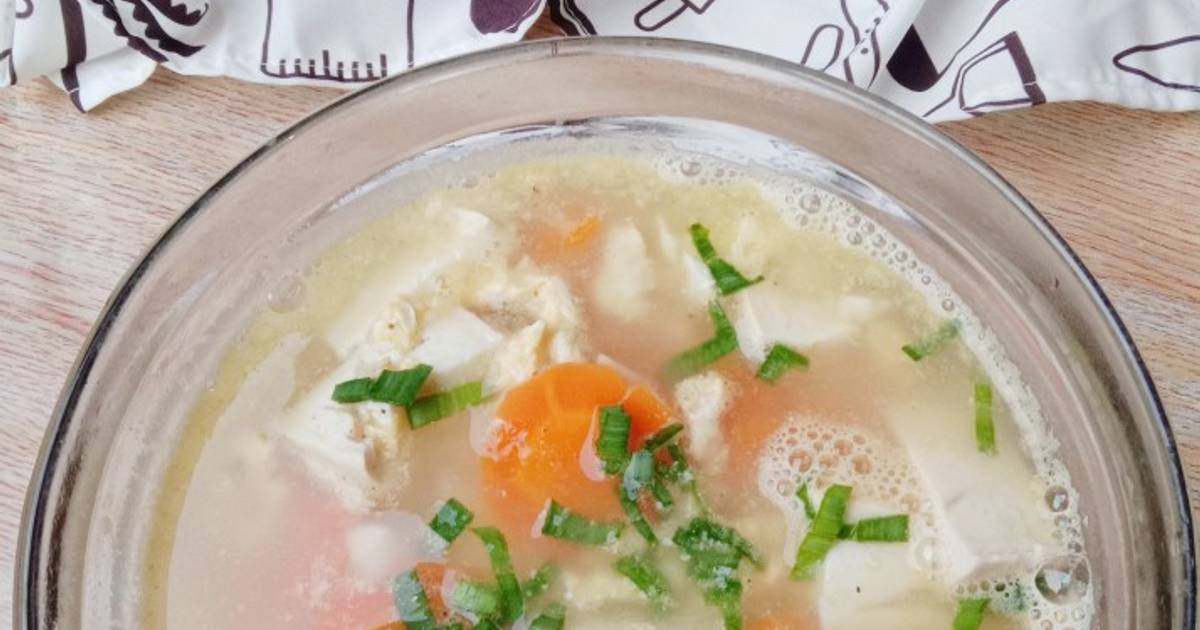 1.037 resep sup tofu enak dan mudah - Cookpad