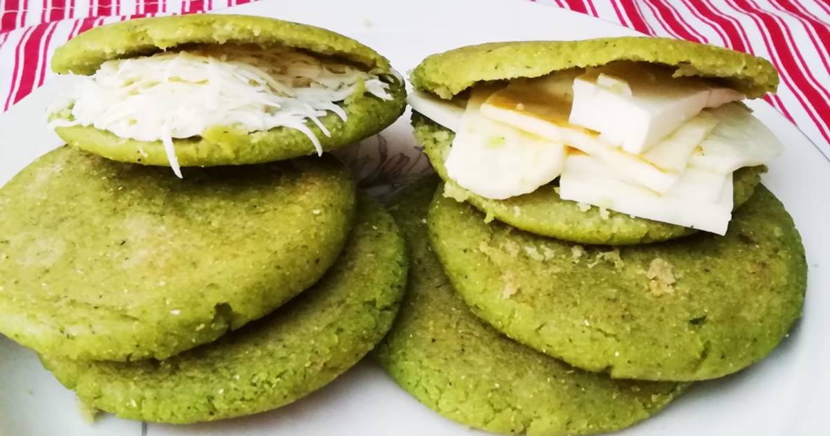 Arepitas de Espinacas con Queso Receta de Avilia31- Cookpad