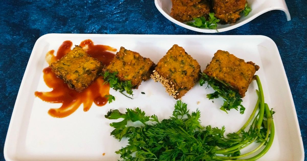 Hetal Chirag Buch દ્વારા રેસીપી કોથંબિર વડી (Kothambir Vadi Recipe In ...