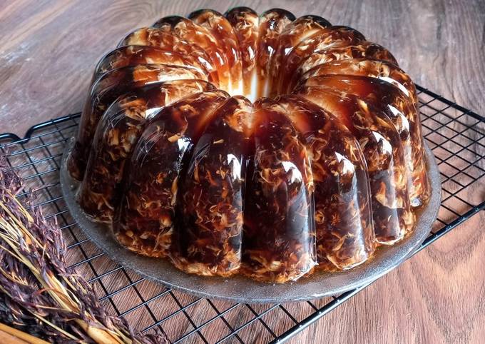 Resep Resep puding karang mocca oleh Erika amelya (Dapur Kirey) - Cookpad