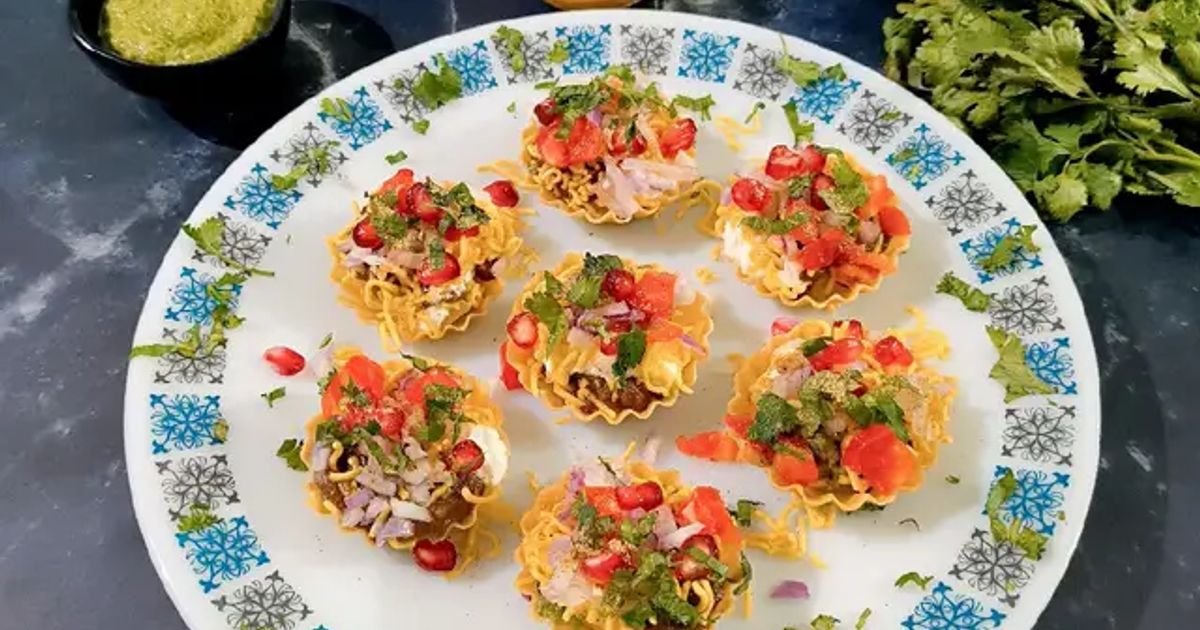 Basket Chaat Recipe by Asmita Rupani - Cookpad