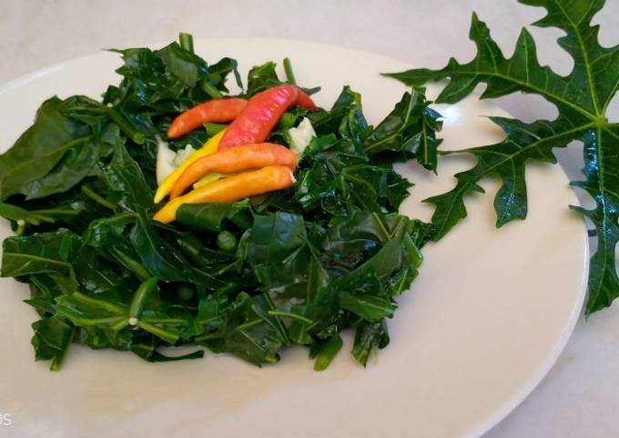 Resep Daun gedi rebus oleh Sumitro U - Cookpad