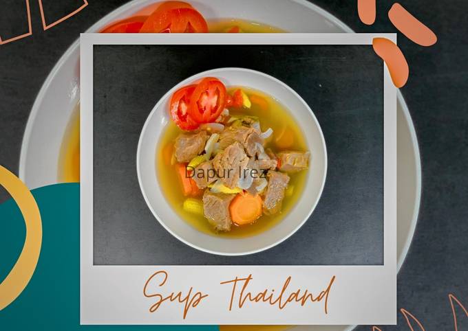 Resep Sup Thailand oleh Dapur Irez - Cookpad