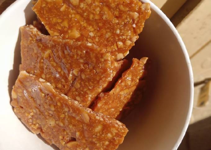 Groundnut candy(hallaka kobo) Recipe by Chef K. Madaks Bakery - Cookpad