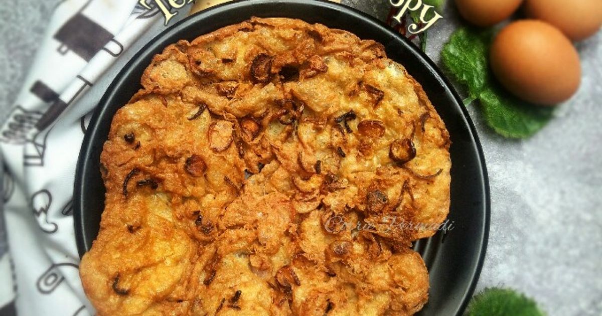 Resep Telur Dadar Crispy oleh Corrie Permadi - Cookpad