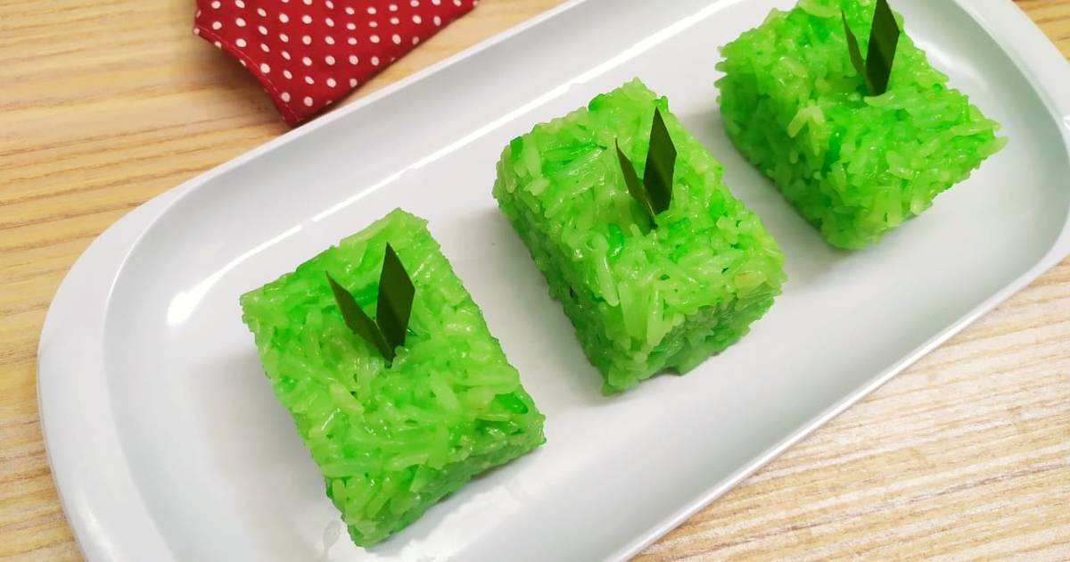 54 resep wajik ketan hijau enak dan mudah - Cookpad