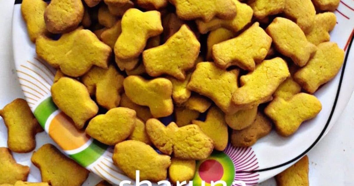 Eggless Custard Mini Cookies Recipe By Sharuna Nanwani