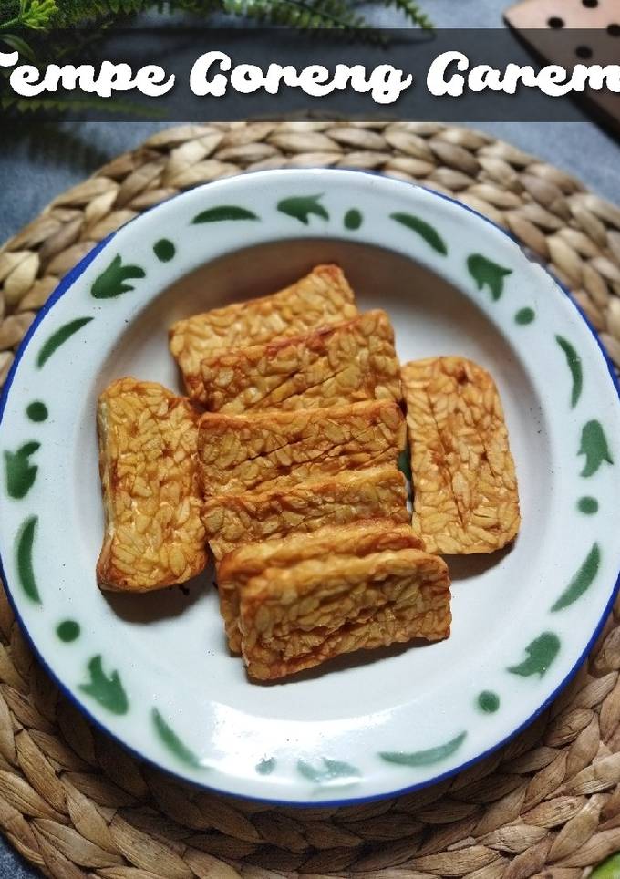 Resep Tempe Goreng Garam oleh Farhah - Cookpad