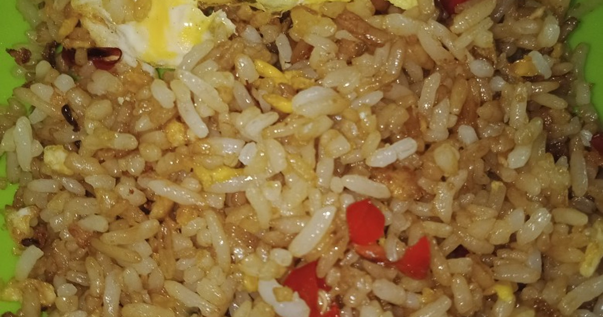 Resep Nasi Goreng Kampung Rumahan Ngalahin Restoran 😁 oleh Ami Novriza ...