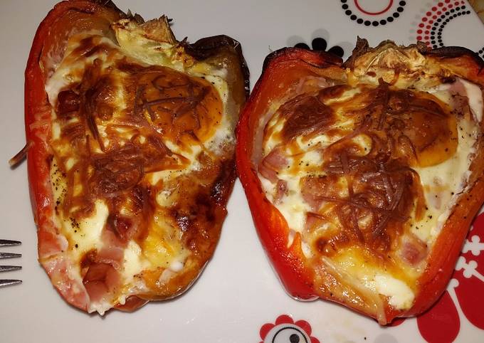 Pimientos rellenos Receta de Ney- Cookpad