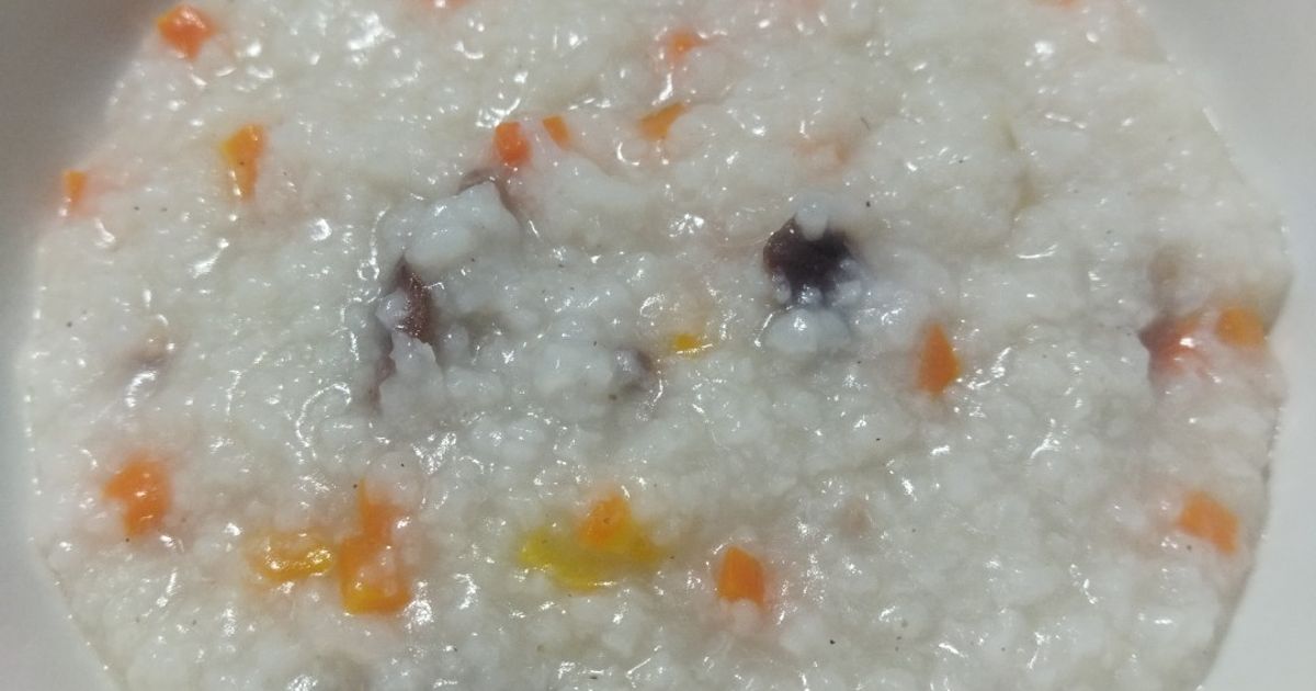Resep bubur sapi simple rumahan enak dan mudah - Cookpad