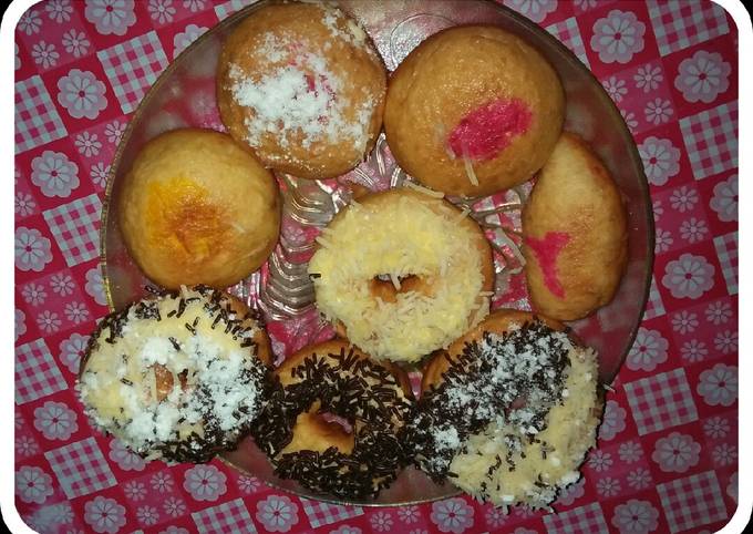 Resep Donat/roti goreng simpel lembut oleh Desti Celisia - Cookpad