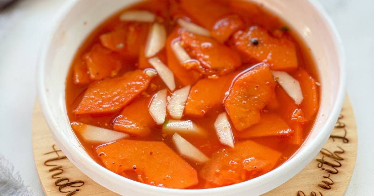 54 resep gohu pepaya enak dan mudah - Cookpad