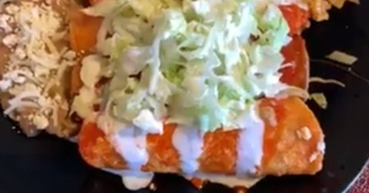 Enchiladas sinaloenses a mi estilo Receta de Dante Lopez- Cookpad
