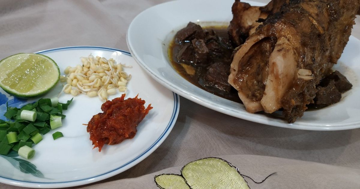 Resep Rawon Daging Kisi Plus Sumsum Tulang Kaki oleh Amik Suparmi - Cookpad