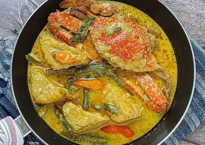 Resep Kare rajungan oleh Yuliana.Menjoi - Cookpad