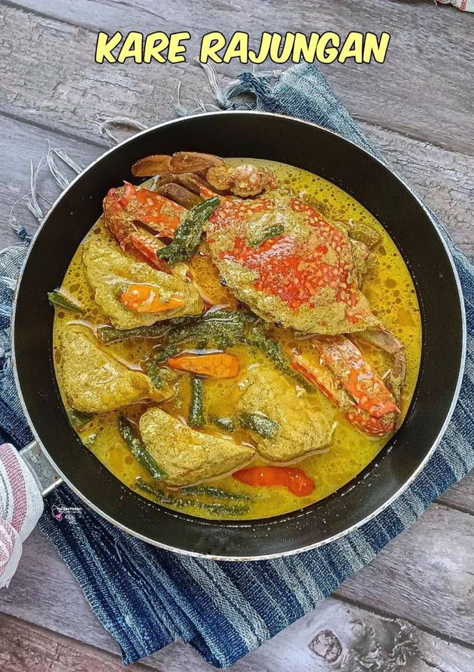Resep Kare rajungan oleh Yuliana.Menjoi - Cookpad