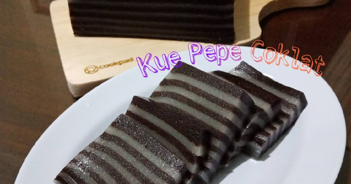 Resep Kue Pepe Coklat oleh Ernie Febriana - Cookpad