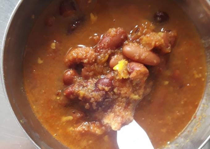 Spicy rajma Recipe by Komal Rani - Cookpad