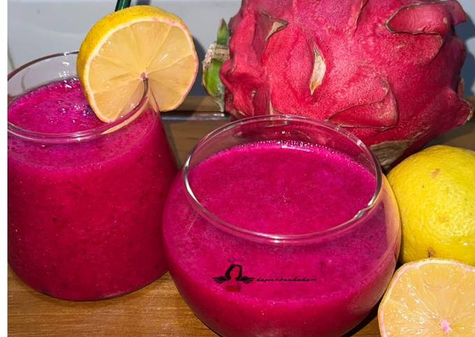 Resep Juice Buah Naga Segar oleh Bundadari - Cookpad