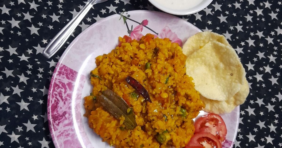 Kathiyawadi Masala Khichdi Recipe By Harsha Solanki