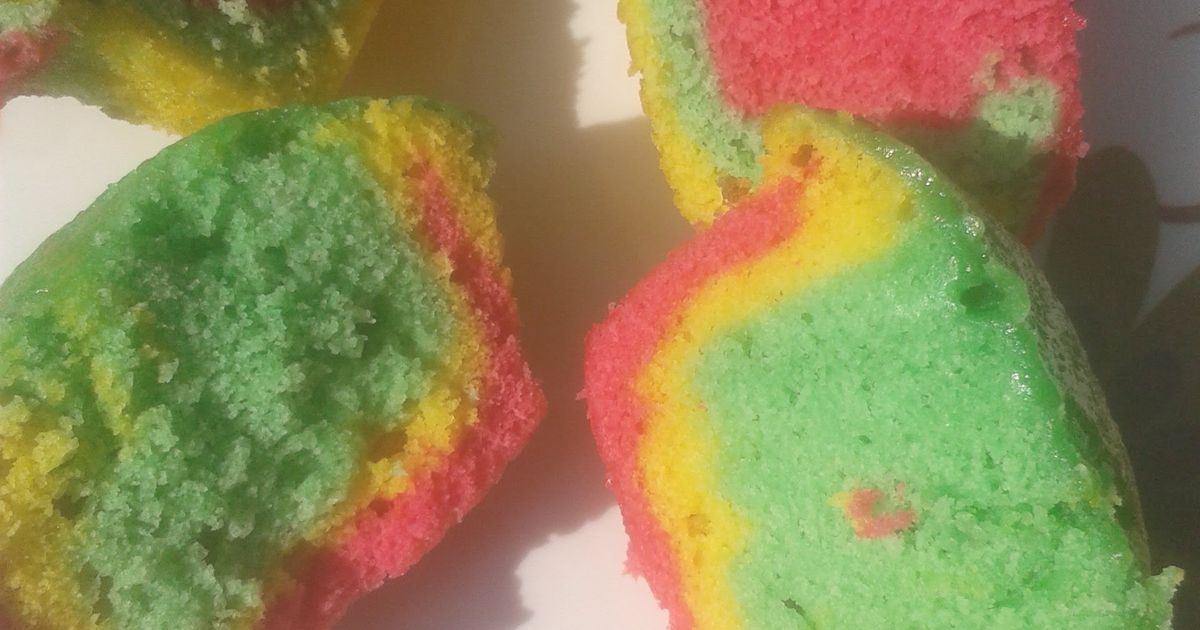 Rainbow Cupcakes Recipe by Appy