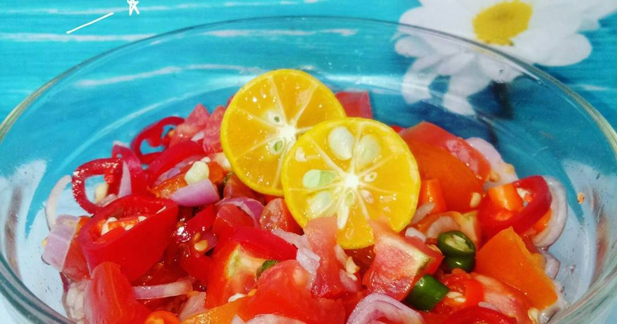 Resep Sambal Dabu Dabu #Dandelion oleh Yene Eka Rahman - Cookpad
