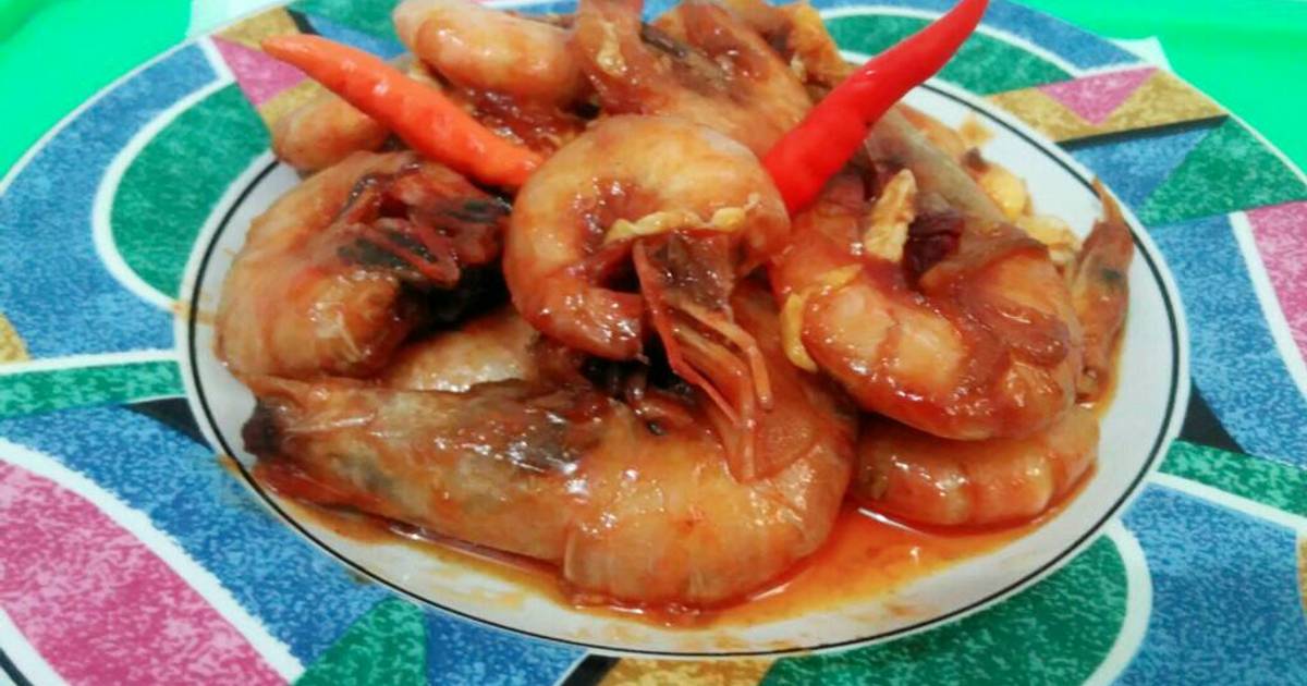 Resep Udang saos kecap asin😉 oleh Asih - Cookpad