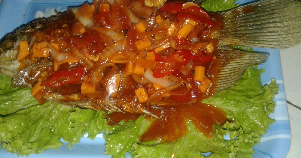 Resep Gurami Asam Manis oleh Mama Arsenio - Cookpad