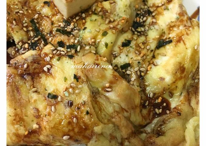 Resep Tahu Telor Goreng (in Japanese style) oleh Mahairina - Cookpad