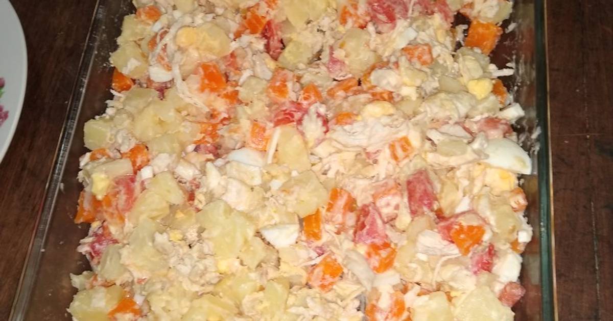 Salpicón de pollo Receta de Lorena Meza- Cookpad