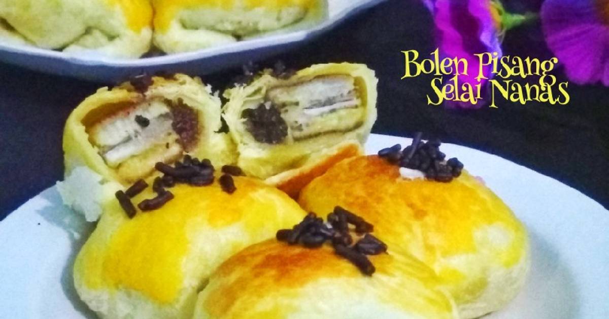 Resep Bolen Pisang Selai Nanas oleh DEWI SARASWATI - Cookpad