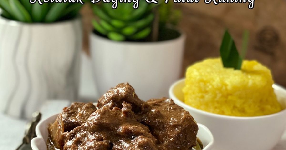 Resipi Kerutuk / Kerutub Daging & Pulut Kuning oleh Sesimple Loralin ...