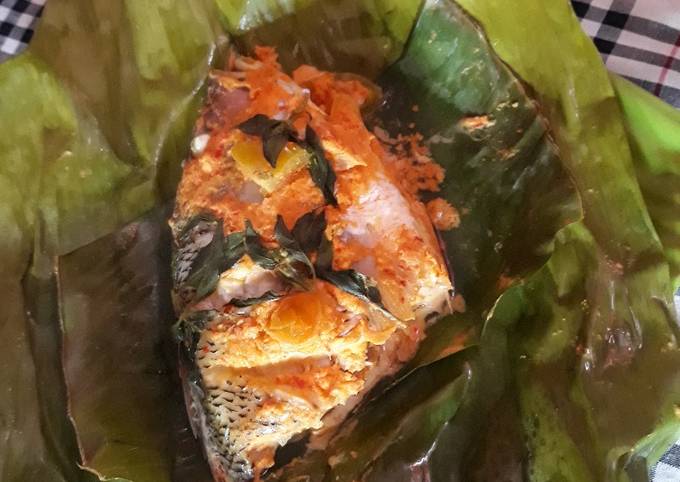 Resep Pepes ikan kakap n dori spicy oleh Şhąfitŕię - Cookpad