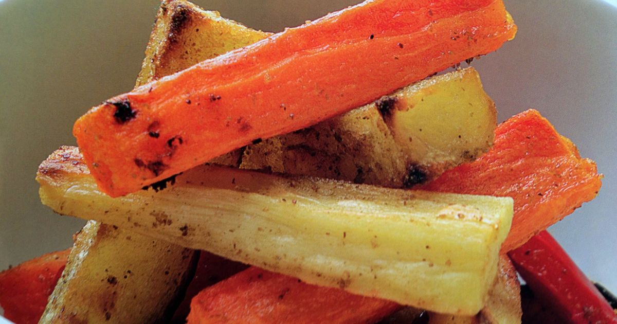 Roasted Vegetable Sticks Recipe By Crystal Le Bard