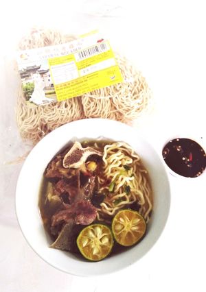 Resipi Mee Kolok Sup Sapi oleh Zura II - Cookpad