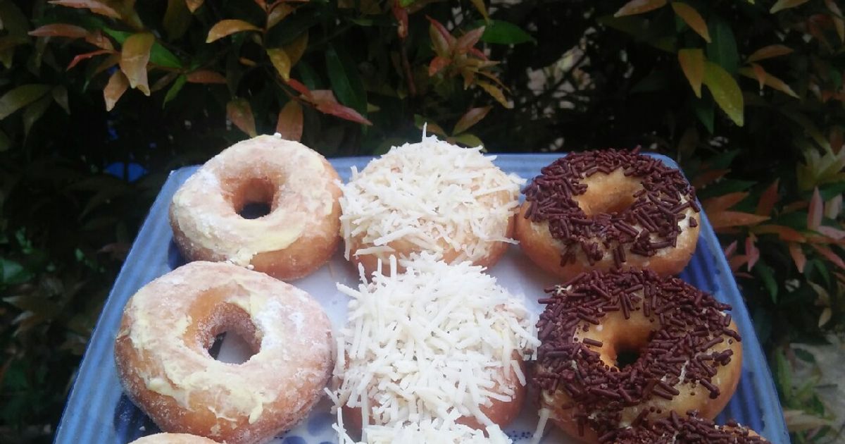 Resep donat 500 gram rumahan enak dan mudah - Cookpad