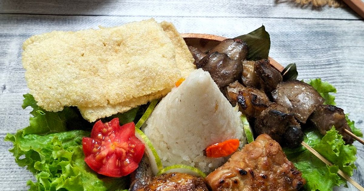 Resep Sate Rempelo Ati Ala Angkringan Dengan Nasi Liwet oleh Nur Erma ...